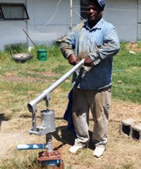Revolutionary hand pump for Africa
