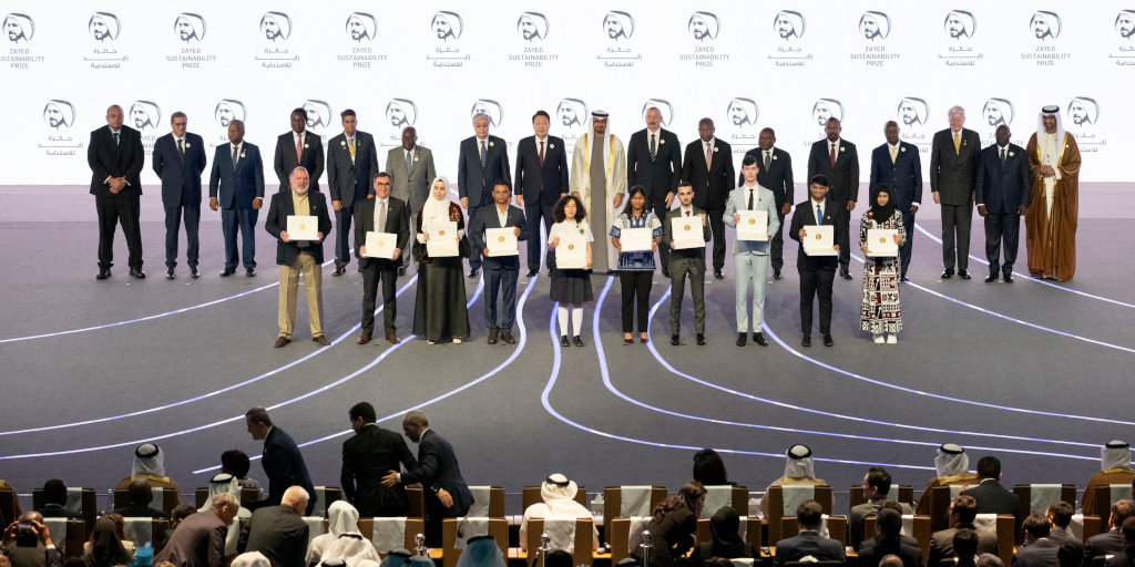 10 winners of the 2023 Zayed Sustainability Prize honoured